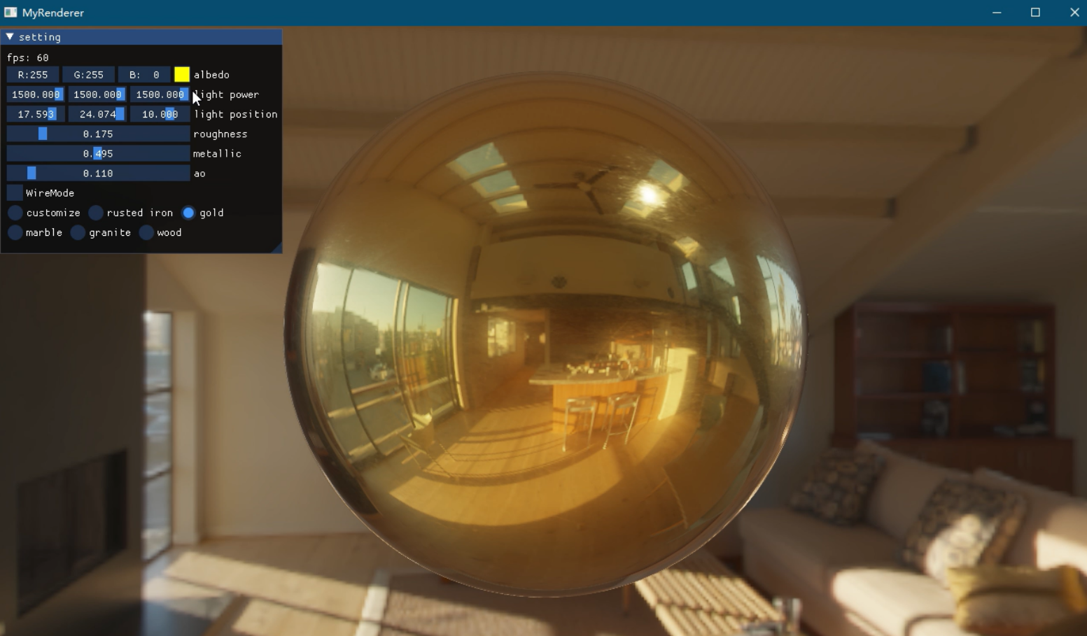 GitHub - YazhenHan/MyRenderer: My Renderer