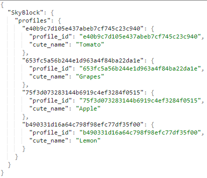 [Skyblock] Add selected / active profile · Issue #235 · HypixelDev ...