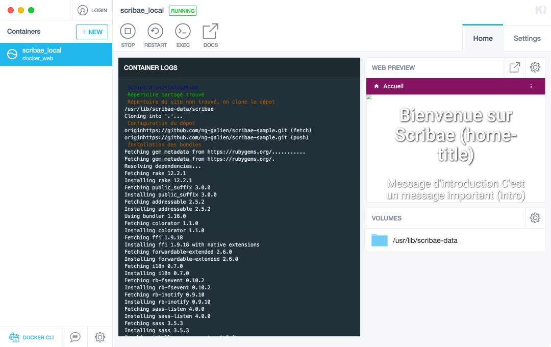 GitHub - ng-galien/scribae-docker