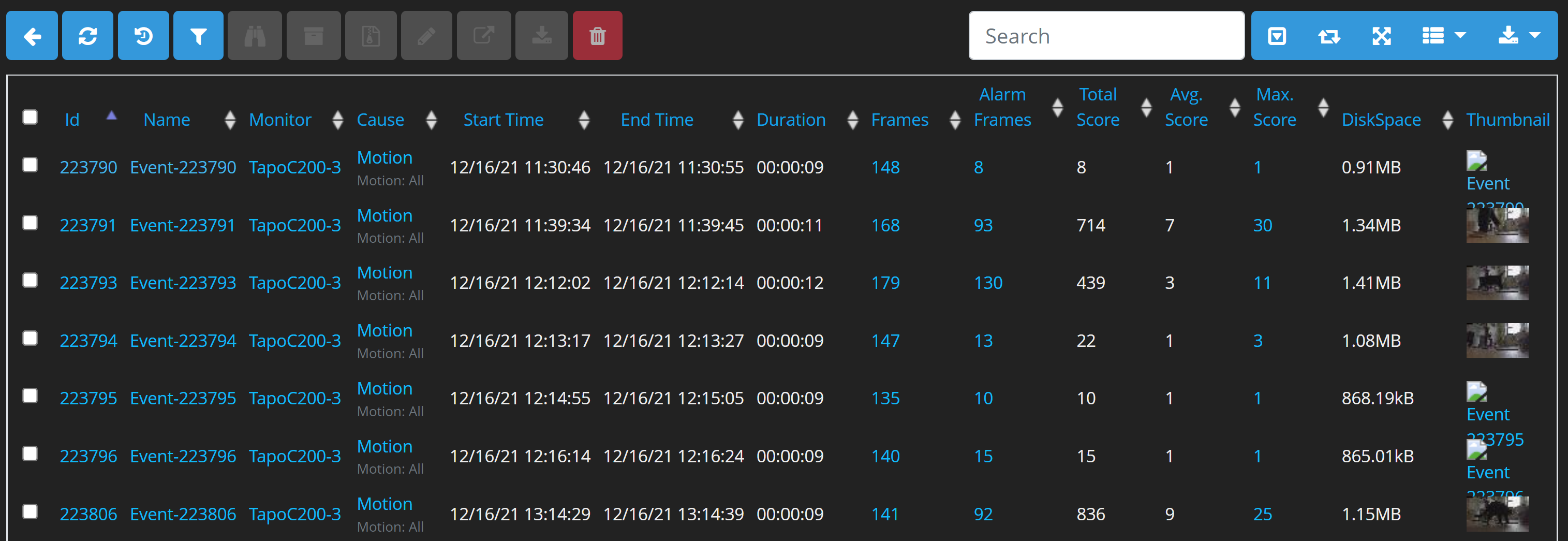Missing Snapshots · Issue 3401 · Zoneminderzoneminder · Github