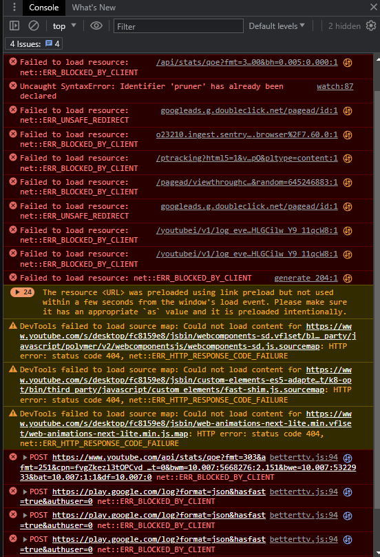 youtube.com: breakage · Issue #19575 · uBlockOrigin/uAssets · GitHub