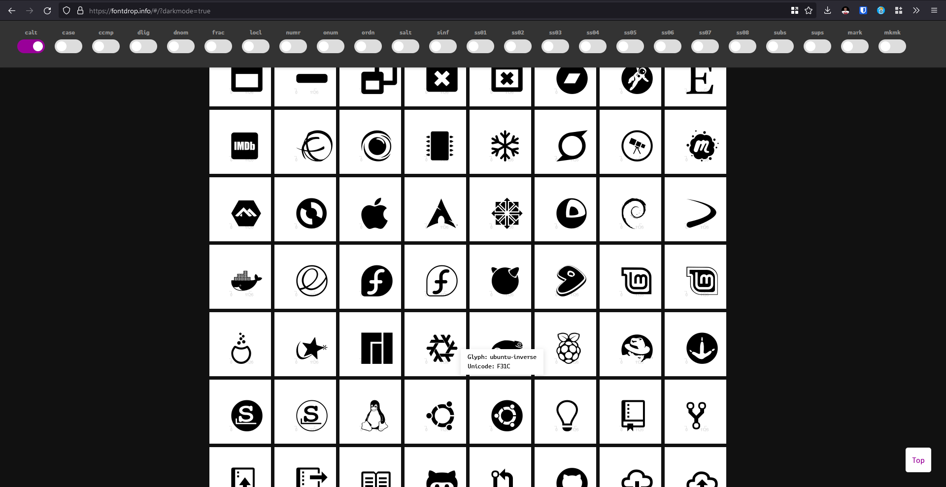 Can't find the Kali-Linux icon · Issue #888 · ryanoasis/nerd-fonts · GitHub