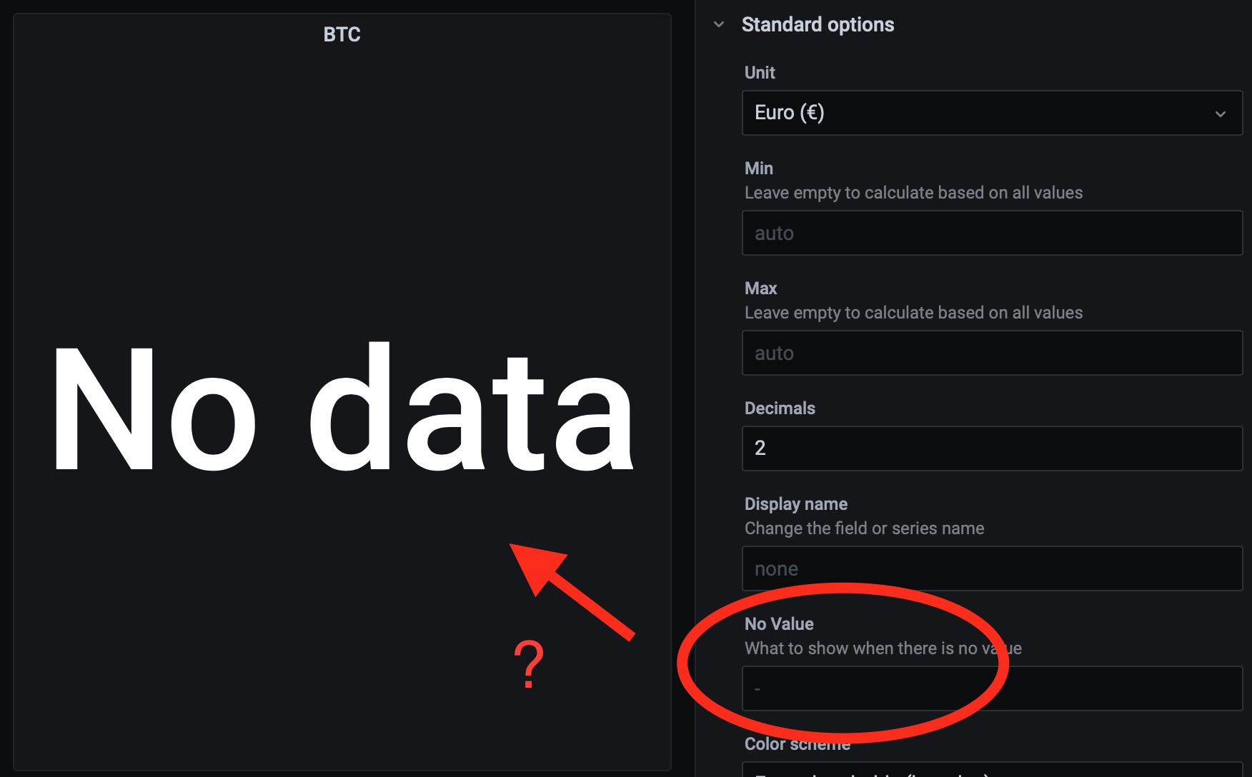 Hide "No Data" text · Issue #33599 · grafana/grafana · GitHub