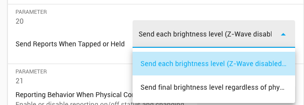 Text fields & menus truncated in Automation editor, Z-wave parameter config and elsewhere ...