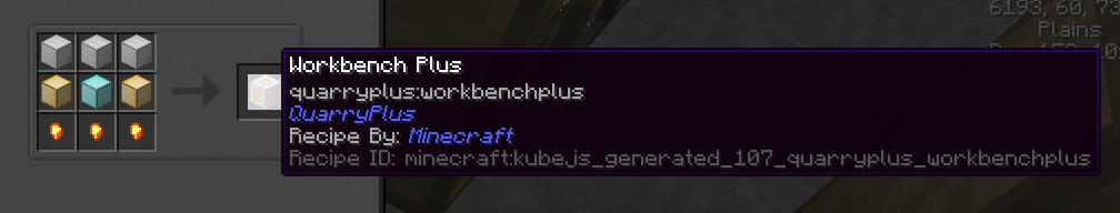 Cannot craft Workbench plus Additional Enchanted Miner(quarry plus ...