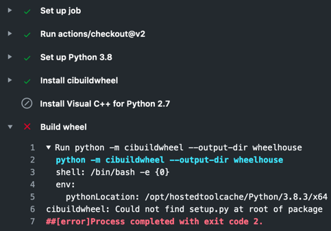 Support for `pyproject.toml` only? · Issue #359 · pypa/cibuildwheel · GitHub