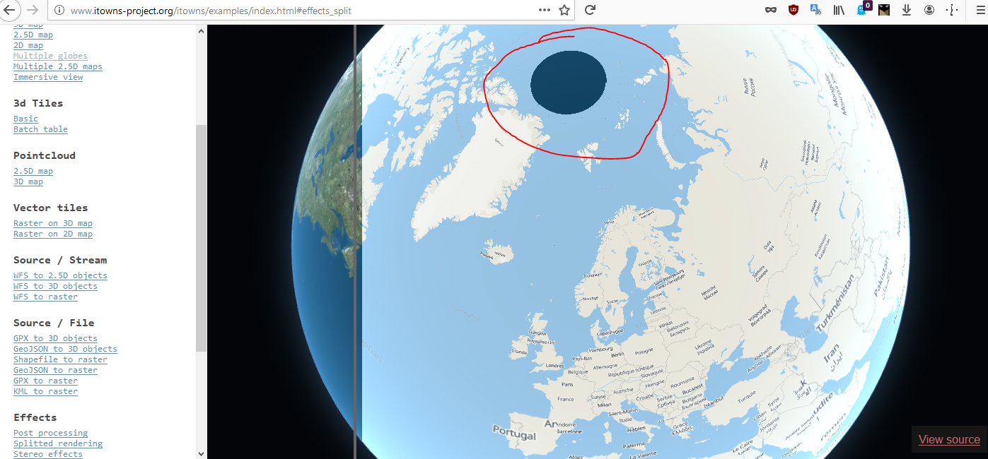 Change globe color · Issue #1224 · iTowns/itowns · GitHub