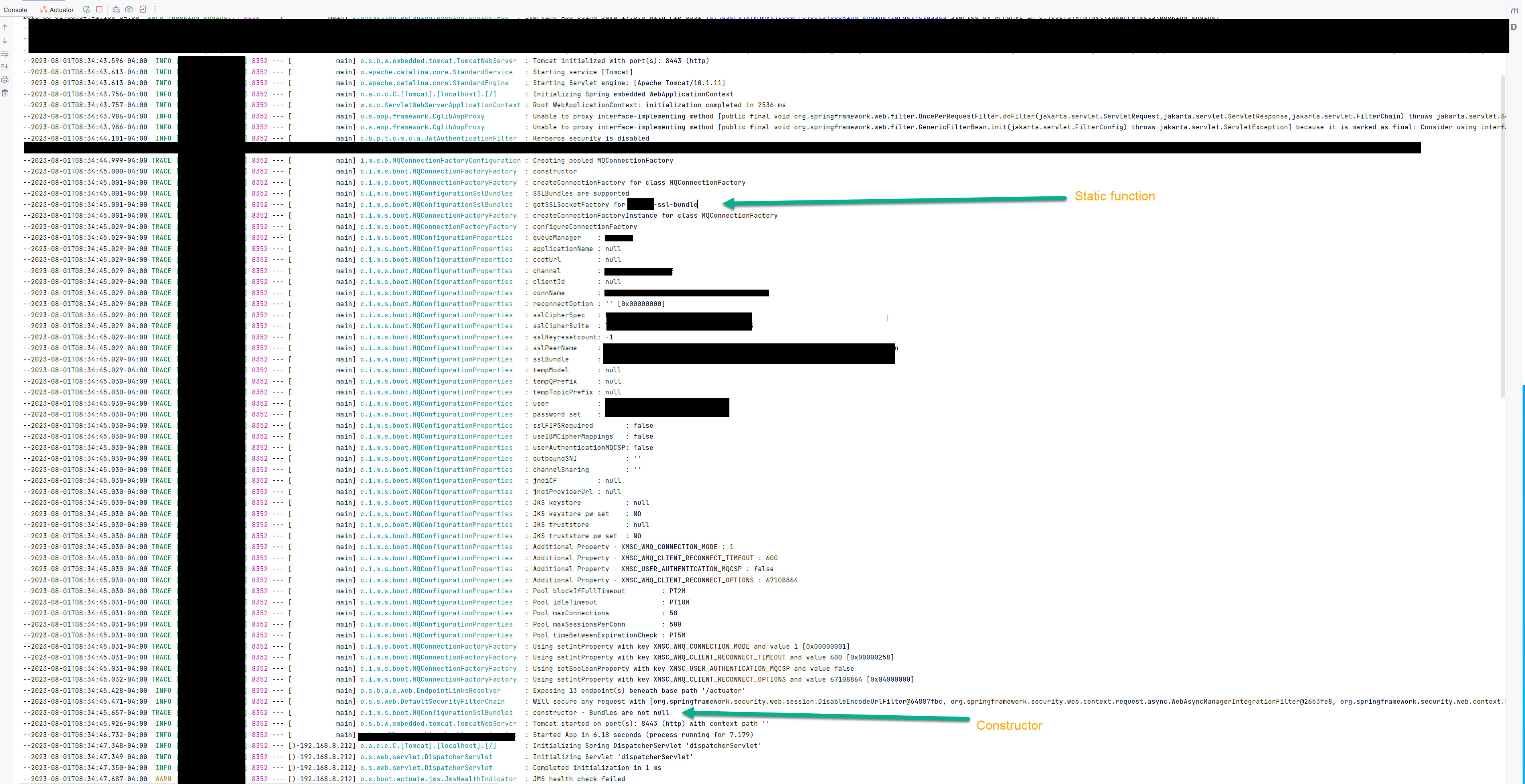 Spring Boot 3 1 Ssl Bundles Support Not Working · Issue 96 · Ibm Messaging Mq Jms Spring · Github