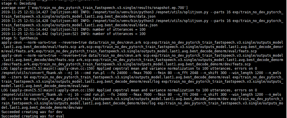 failed at loading the model when decoding on fastspeech.v3.single · Issue #1382 · espnet/espnet ...