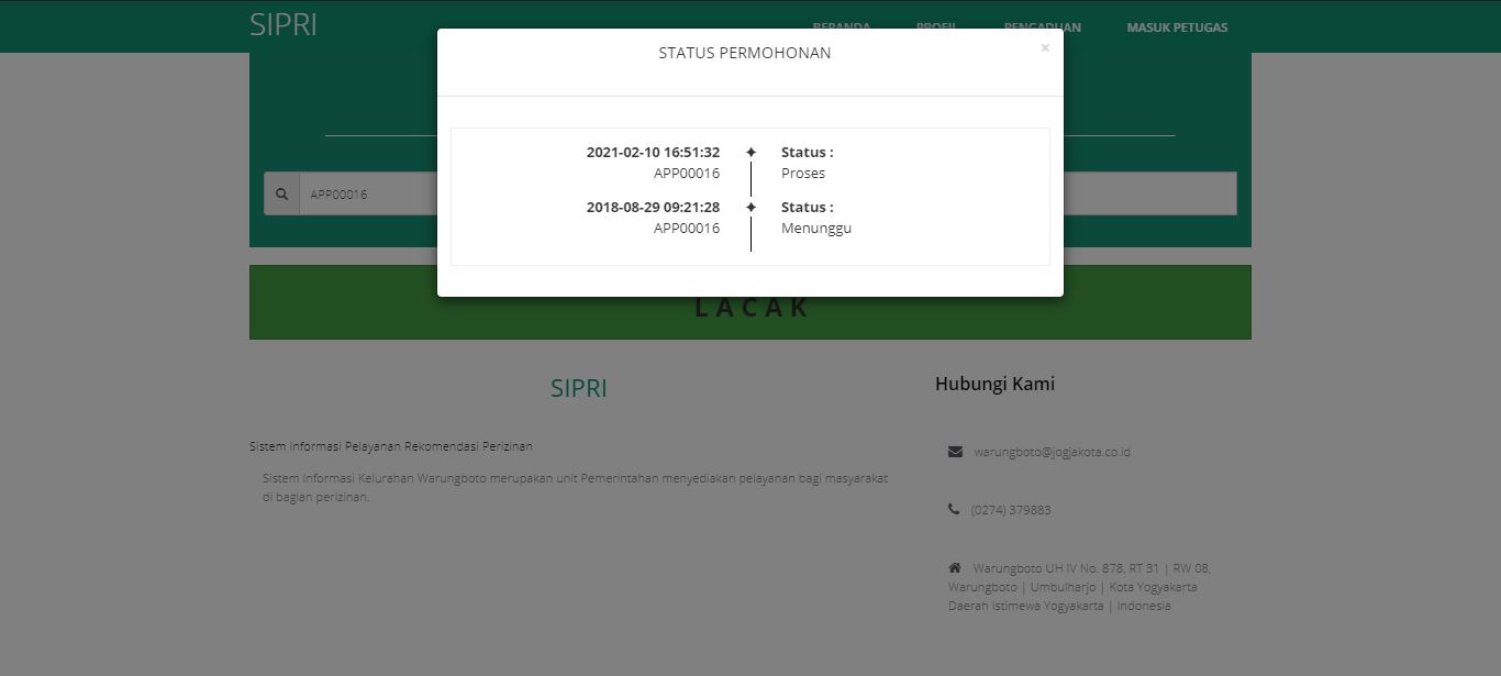 GitHub - nest-code/Warungboto: Sistem Rekomendasi pembuatan surat keterangan perizinan dengan ...