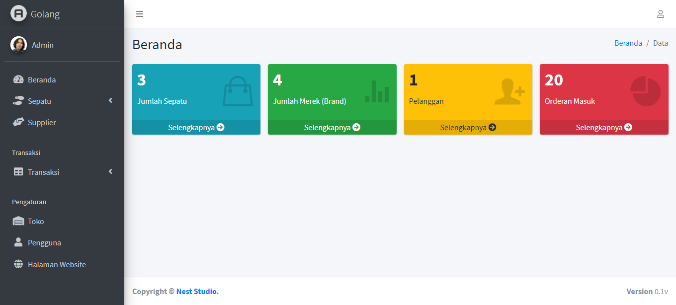 GitHub - nest-code/sepatu: Membuat Inventory Sepatu (Beginer)