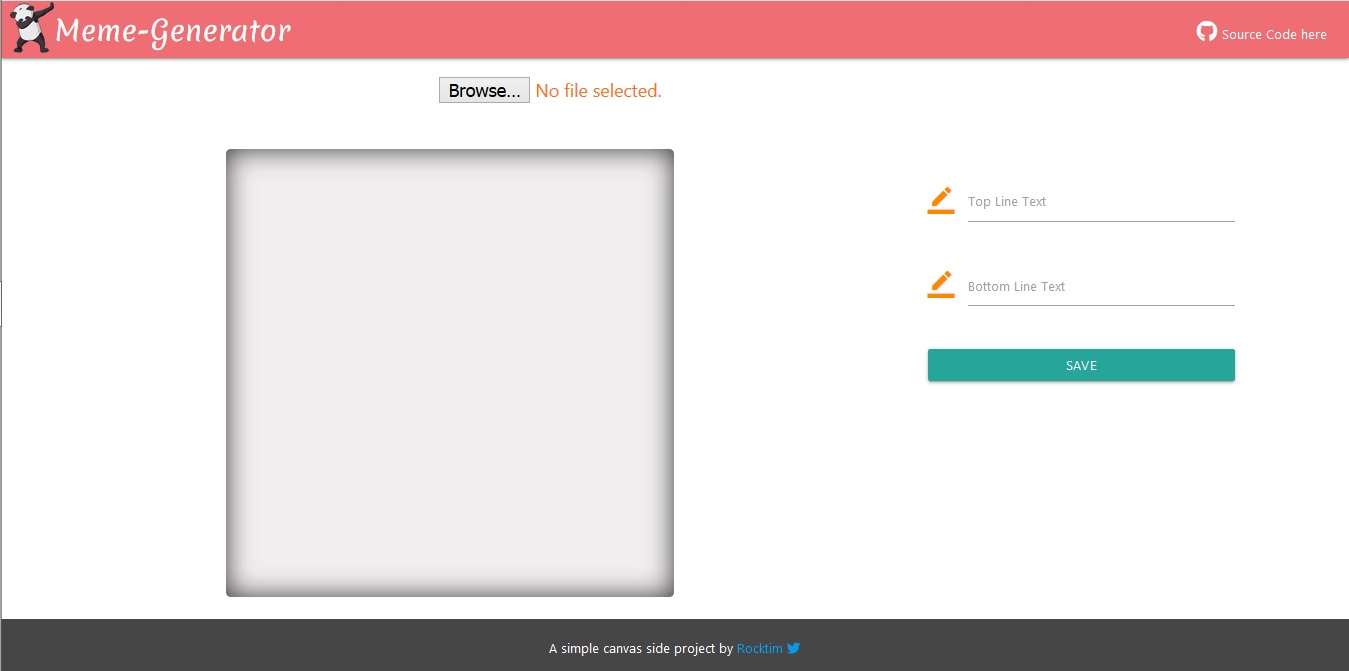 GitHub - rocktimsaikia/Canvas_Meme_Generator: A vanilla js canvas app ...