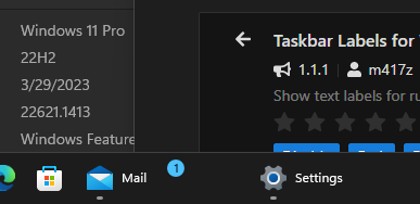 [Taskbar Labels] Wrong badge position for UWP apps · Issue #152 · ramensoftware/windhawk-mods ...