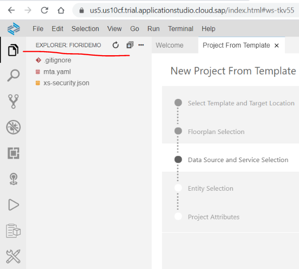 Create an SAP Fiori App Using SAP Business Application Studio : Screenshot for FioriDemo ...