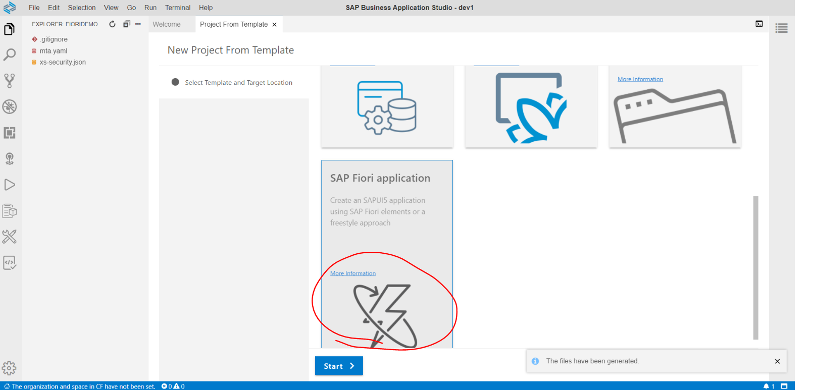 Create an SAP Fiori App Using SAP Business Application Studio : screenshot for fiori app tile ...