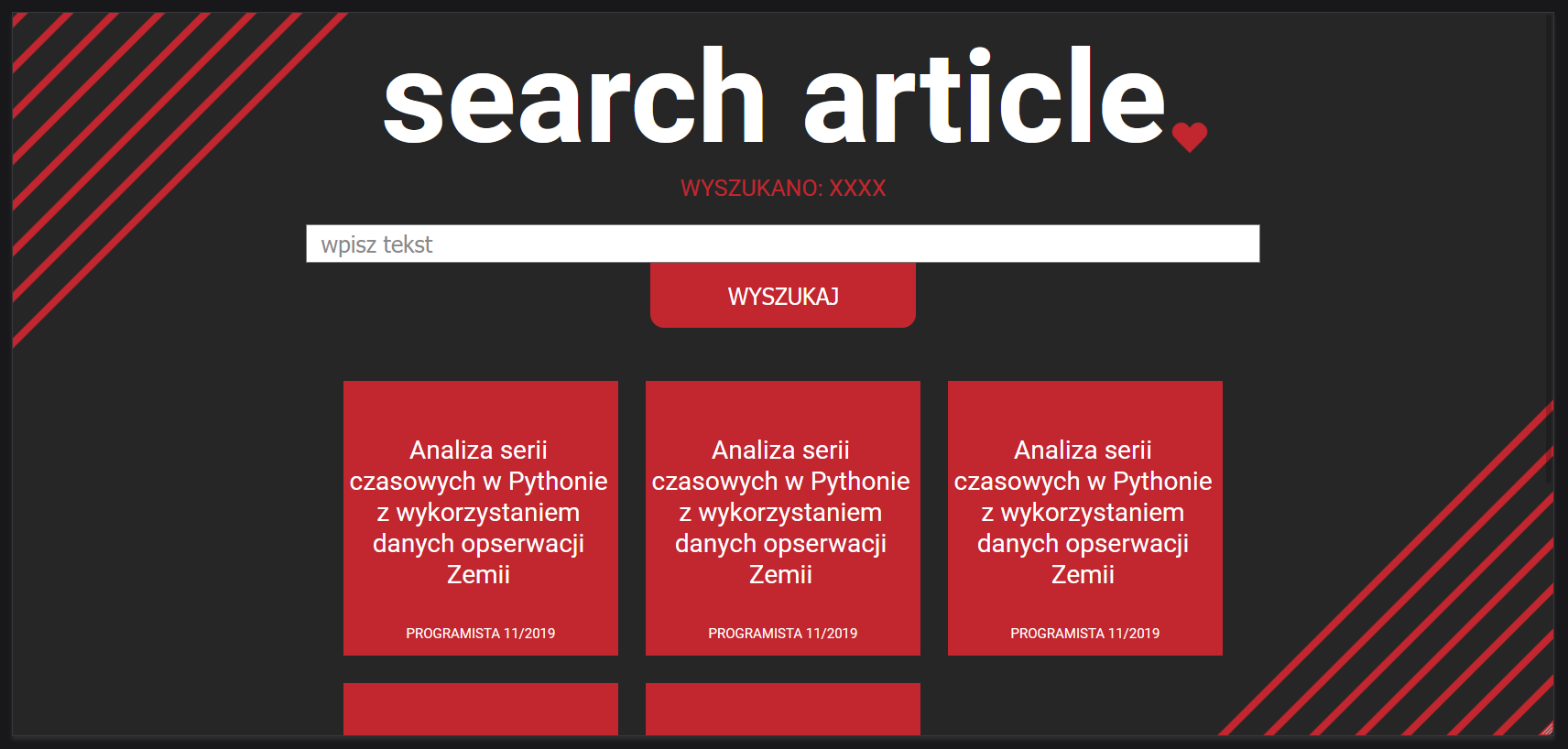 GitHub - RowickaM/search-engine-layout: design layout of search engine