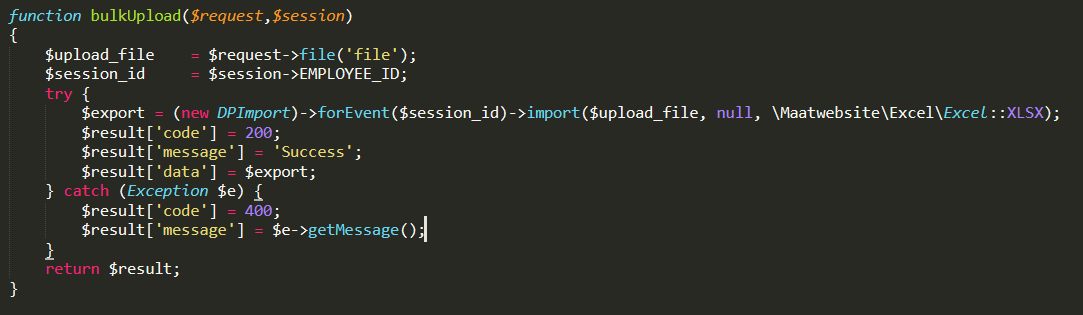 How to return from Import [QUESTION] · Issue #2750 · SpartnerNL/Laravel-Excel · GitHub