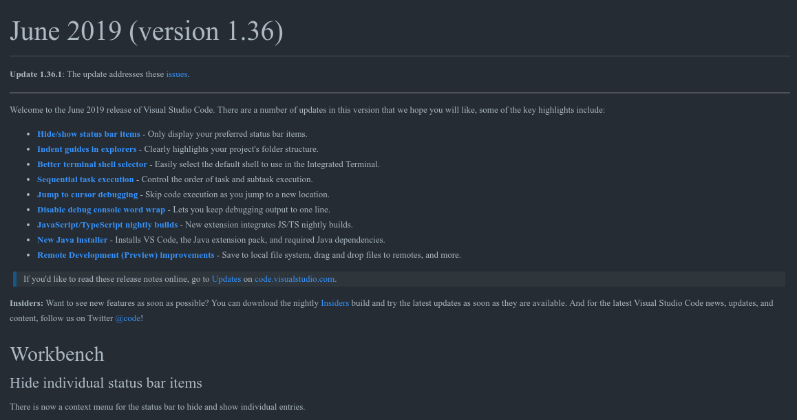 Font display broken in Extensions detail view after upgrade to 1.36 ...