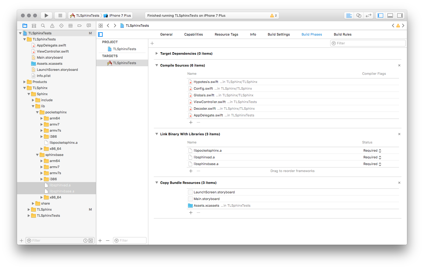 Lex Failed With Exit Code 1 Issue 43 Tryolabs TLSphinx GitHub