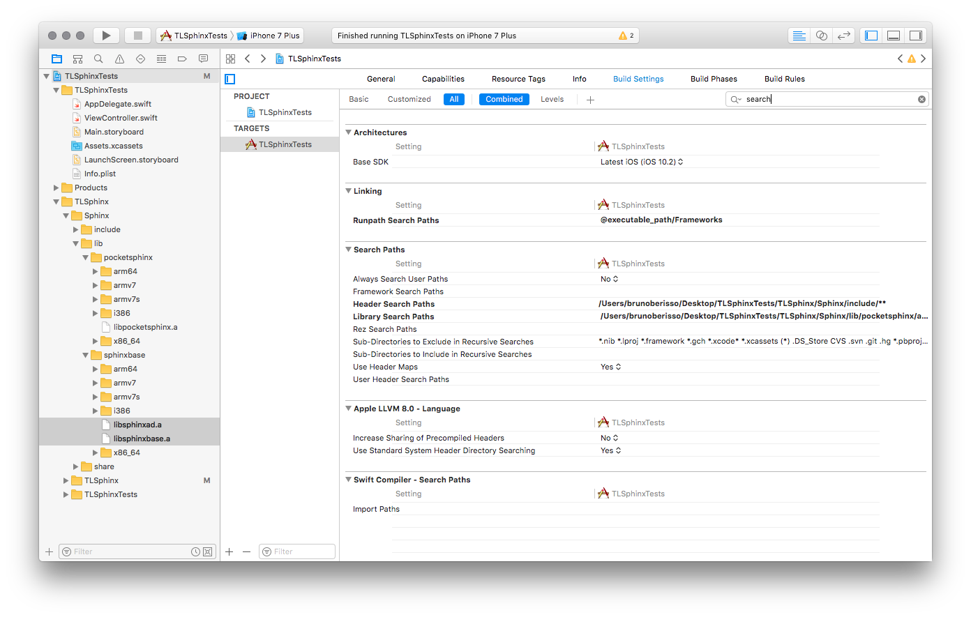 lex failed with exit code 1 · Issue #43 · tryolabs/TLSphinx · GitHub