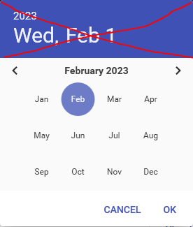 Add a flag to set a Calendar's header visibility · Issue #1390 ...