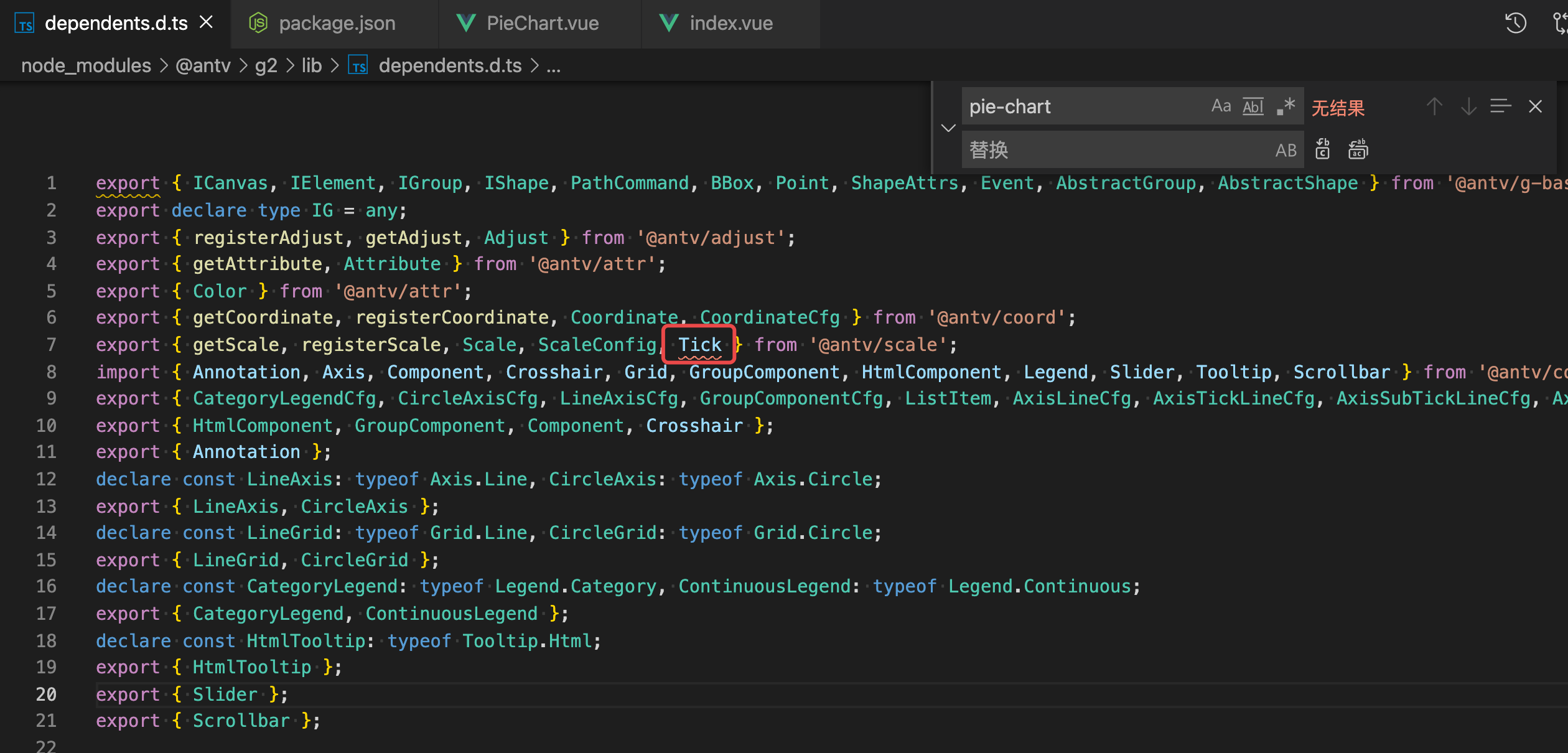 Module Scale Lib Has No Exported Member Tick · Issue 3158