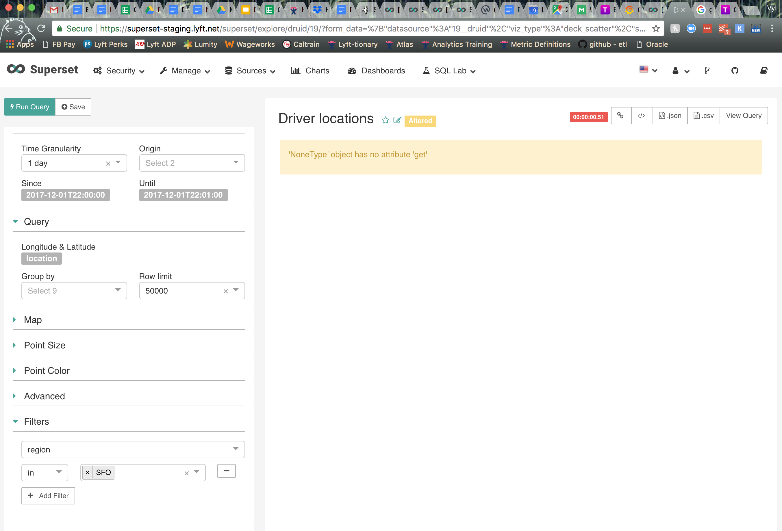 [geo] deck.gl vizs only; error when creating new slice from druid ...
