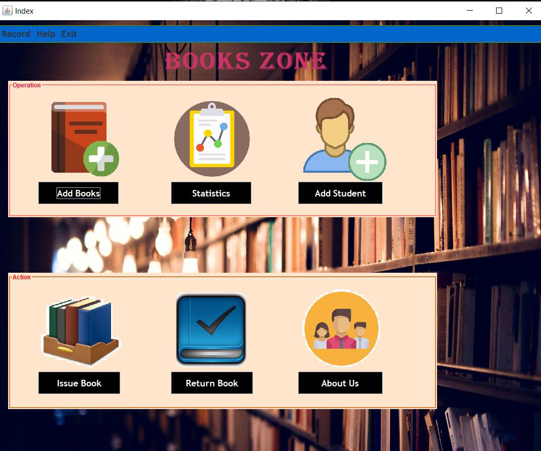GitHub - suubbhhaamm/Smart-Library: Smart Library is a "Java with Swing ...