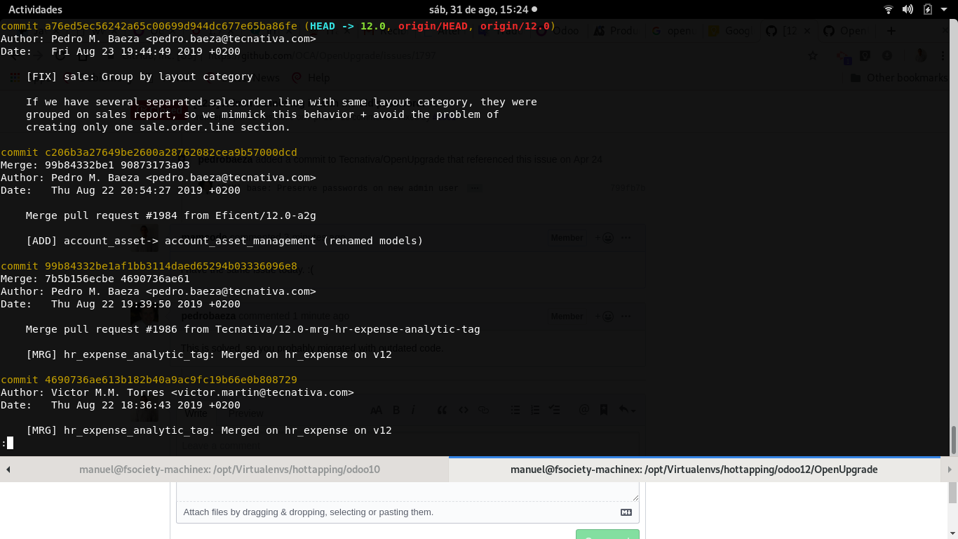 [12.0] Admin cannot log in with the old password. · Issue #1797 · OCA/OpenUpgrade · GitHub