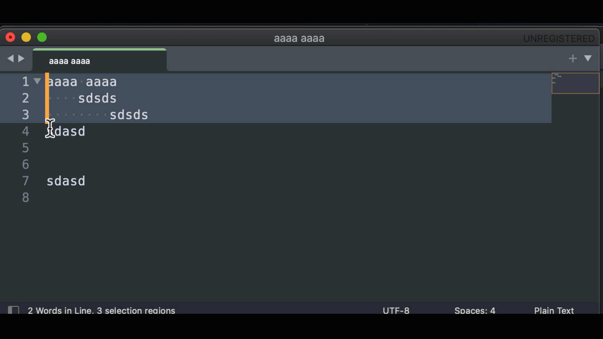 Find with regex: ^ does not match the first line in a selection · Issue #4284 · sublimehq ...