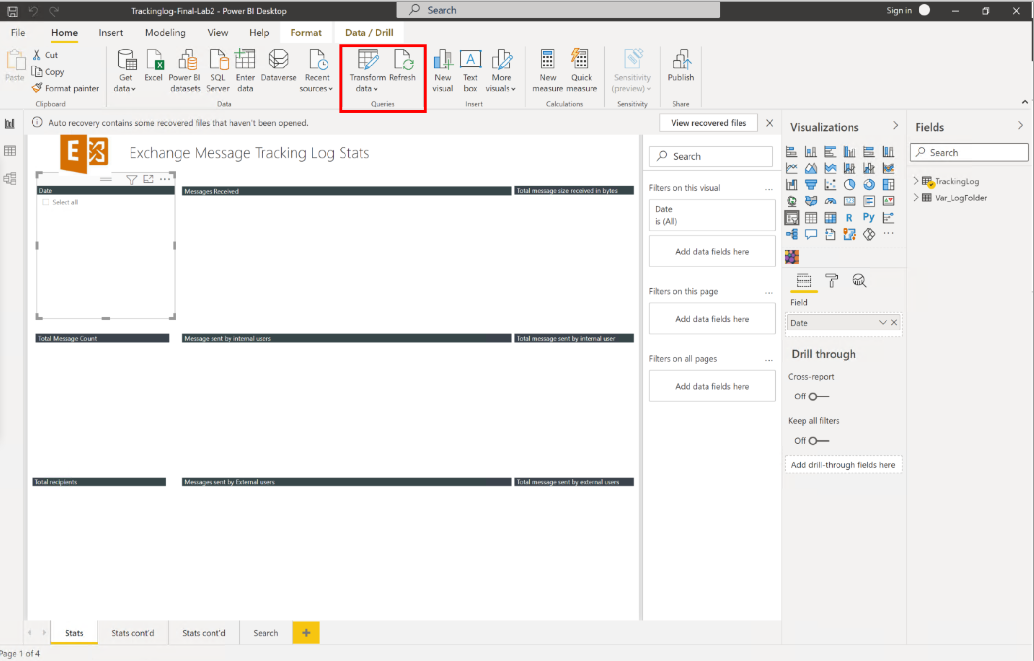 GitHub - SammyKrosoft/PowerBI-Exchange-Tracking-Logs: This is a PowerBI template to visualize ...