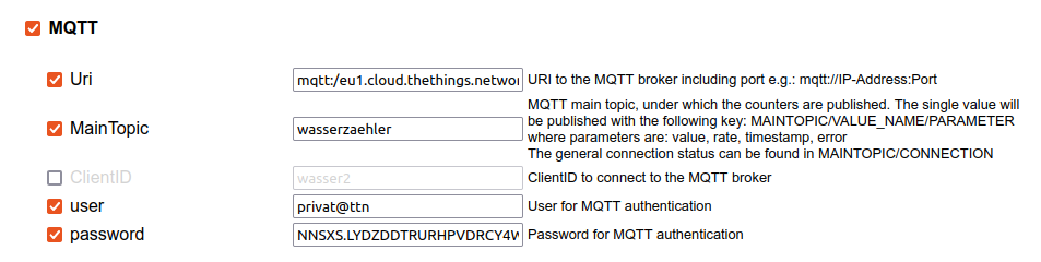 Via MQTT to TheThingsNetwork TTN · Issue #582 · jomjol/AI-on-the-edge-device · GitHub