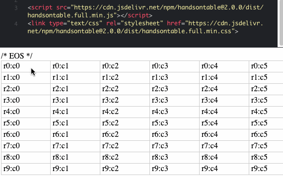 800 Keyboard Left Key Does Not Scroll The Viewport With There Are Fixed Columns And