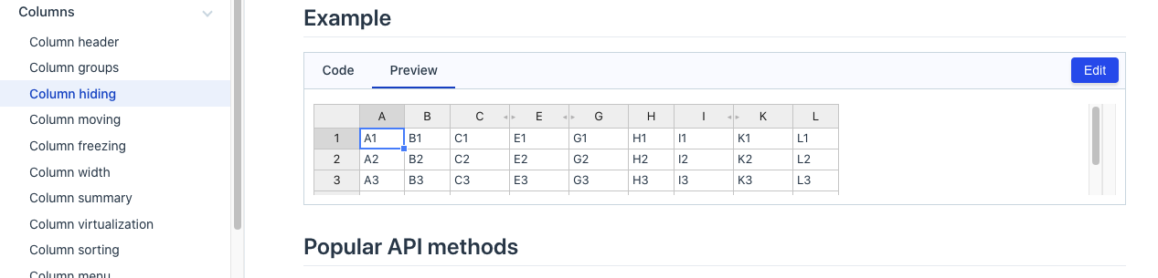 Fixing formatting bugs in the new docs · Issue #8149 · handsontable ...