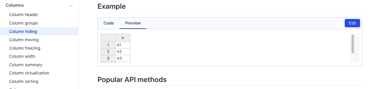 Fixing formatting bugs in the new docs · Issue #8149 · handsontable ...