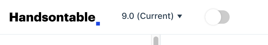 New docs: Lack of icons in the theme switcher · Issue #8282 · handsontable/handsontable · GitHub