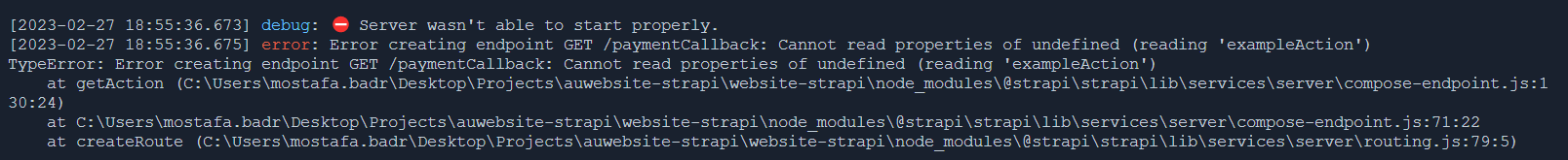 undefined handler when using camal case for file name · Issue #15933 · strapi/strapi · GitHub