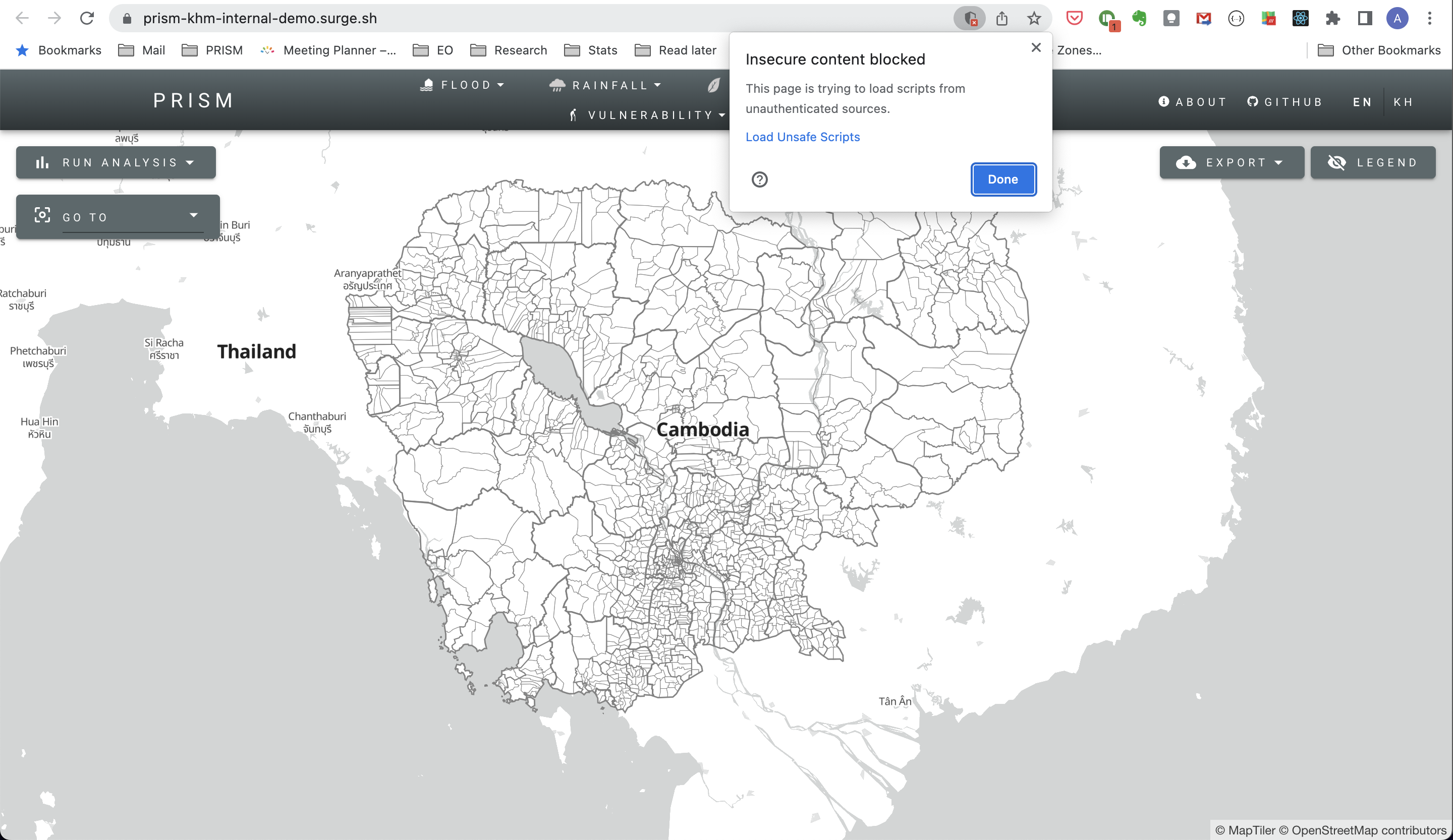 Zonal script is blocked · Issue #580 · WFP-VAM/prism-app · GitHub