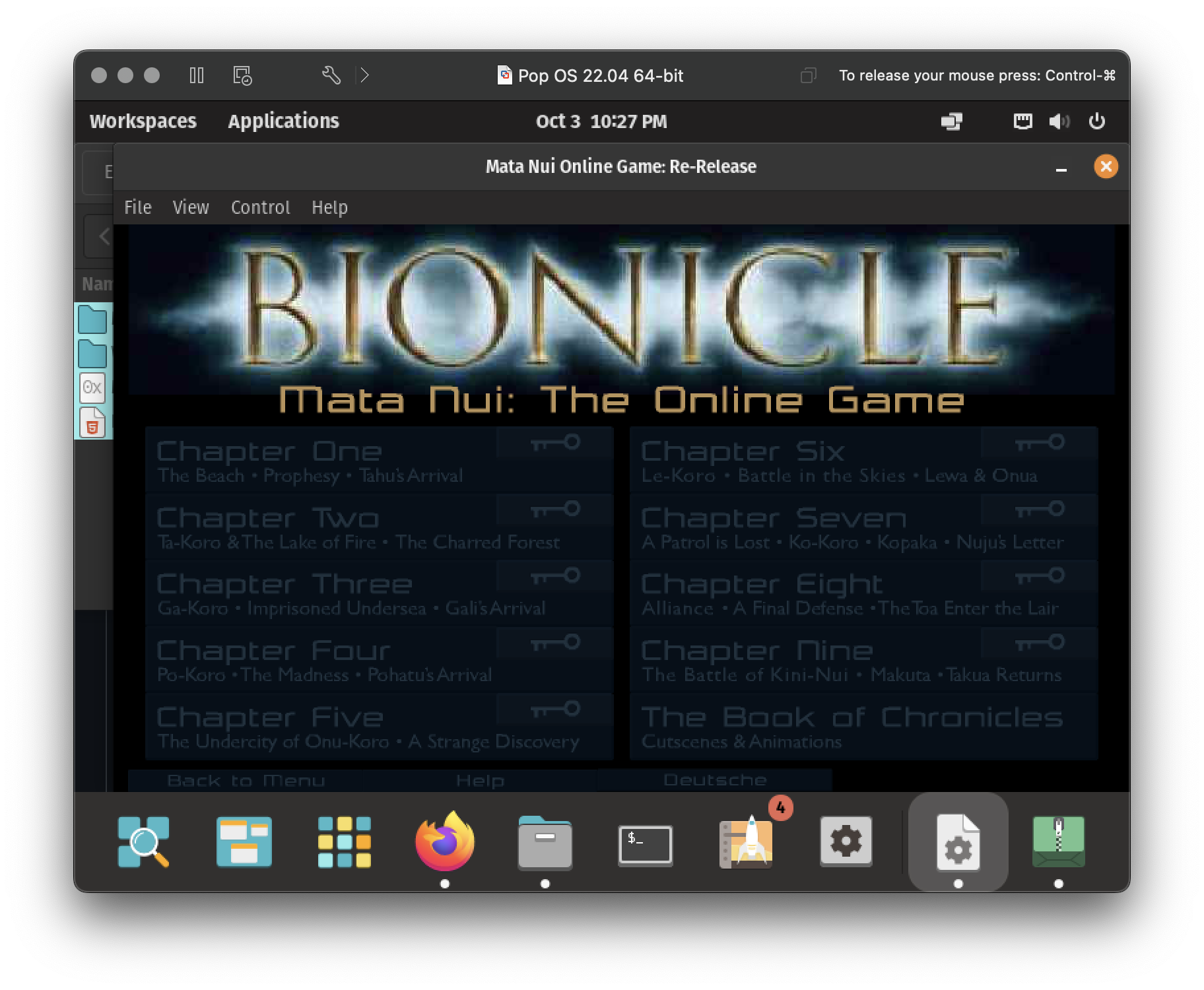 Linux build does not work on Pop!_OS LTS · Issue #1 · ProjectBrick/mata-nui-online-game-re ...