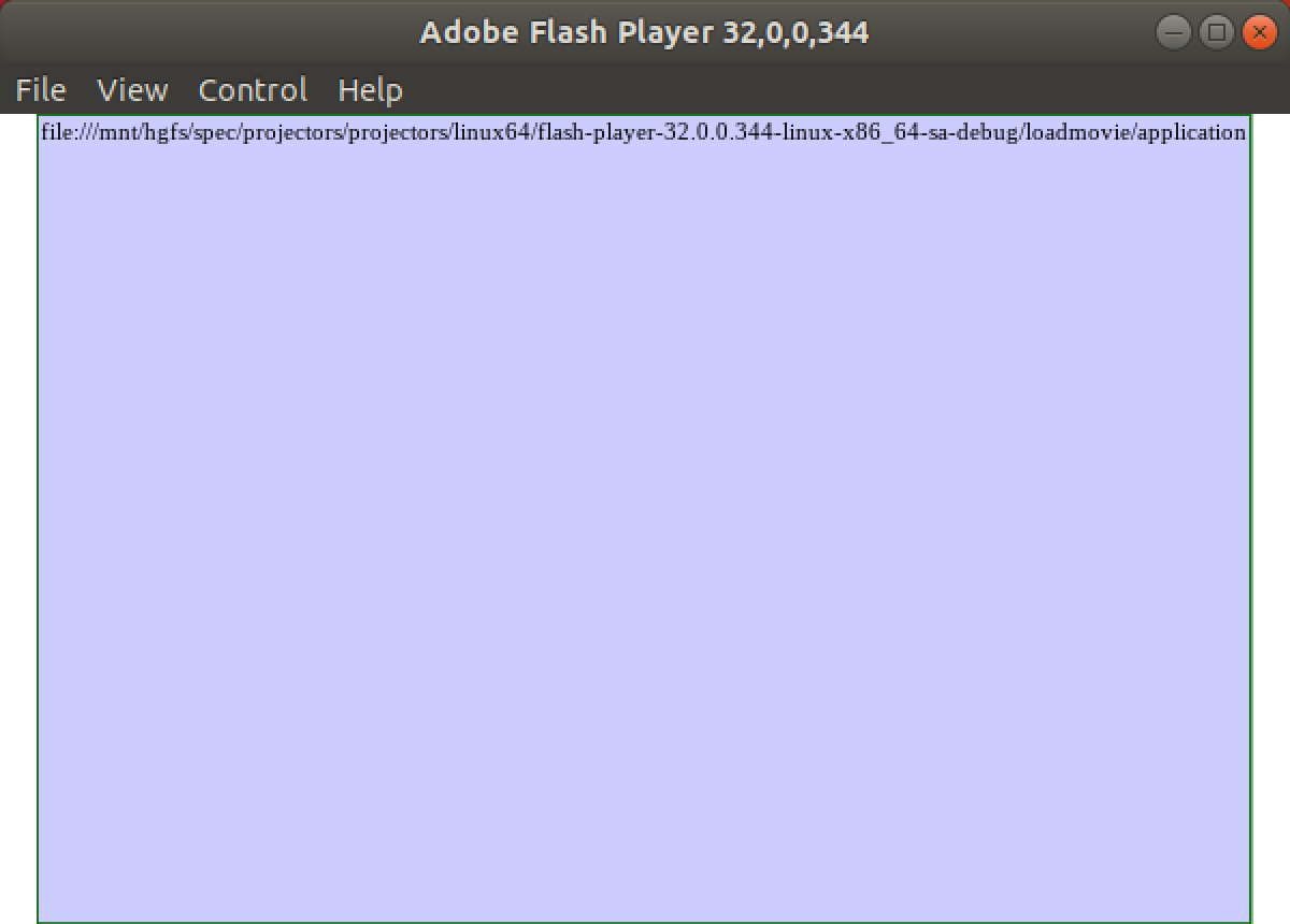 Linux projectors appear squashed by the amount of the menu bar. · Issue #4 · shockpkg/swf ...