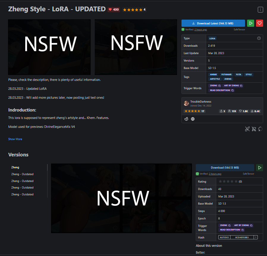 Bug Two Dffrent Pages In One Issue 402 Civitai Civitai Github