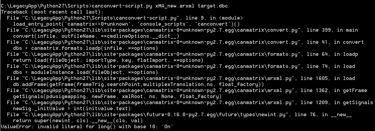 Issue In Converting Arxml To Dbc · Issue 226 · Ebroeckercanmatrix