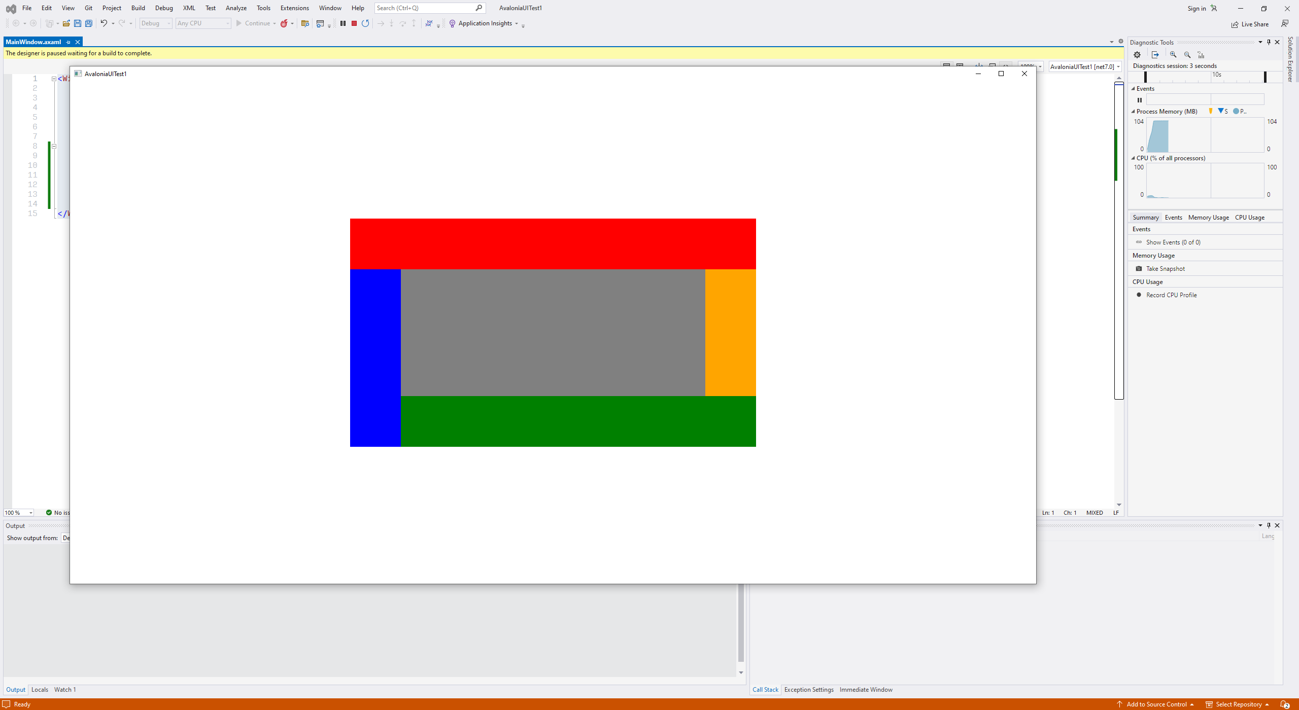 Really confused. The window size after build is much larger. And my ...