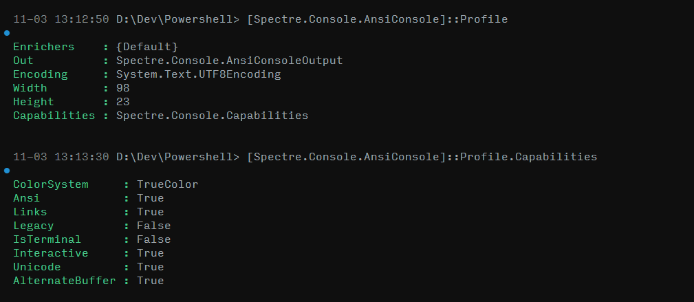 This wrapper around Spectre is really awesome. But I'm having trouble creating my own progress ...