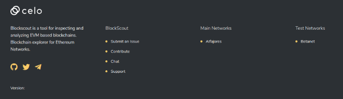 Users SBAT see Celo logo and color scheme on blockscout · Issue #997 · celo-org/celo-monorepo ...