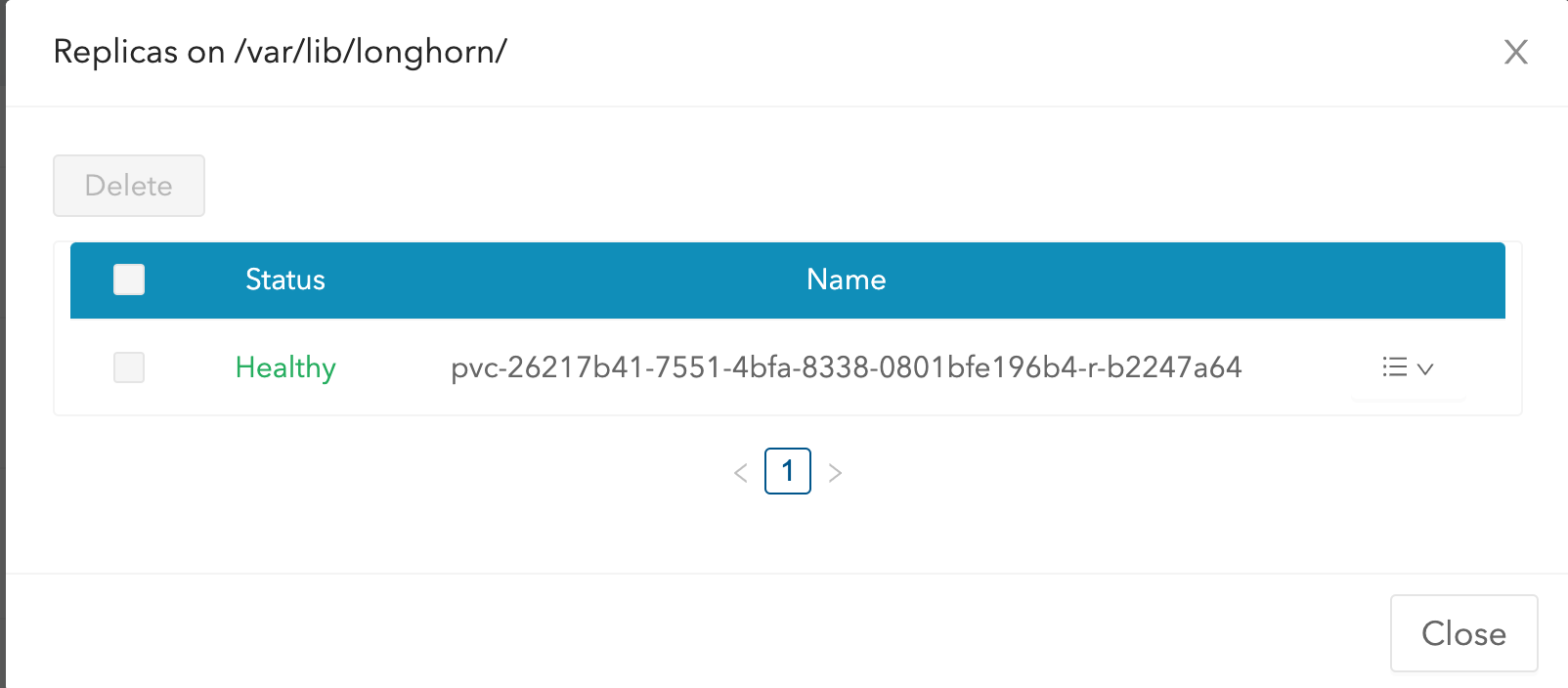 Bug Ui Sometimes Ui Doesnt Allow To Delete Replica From The Node Page · Issue 1377