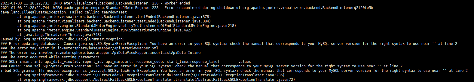 [BUG]SQL中使用upadate语句无法执行成功，日志会报sql有语法错误 · Issue #1121 · metersphere/metersphere · GitHub