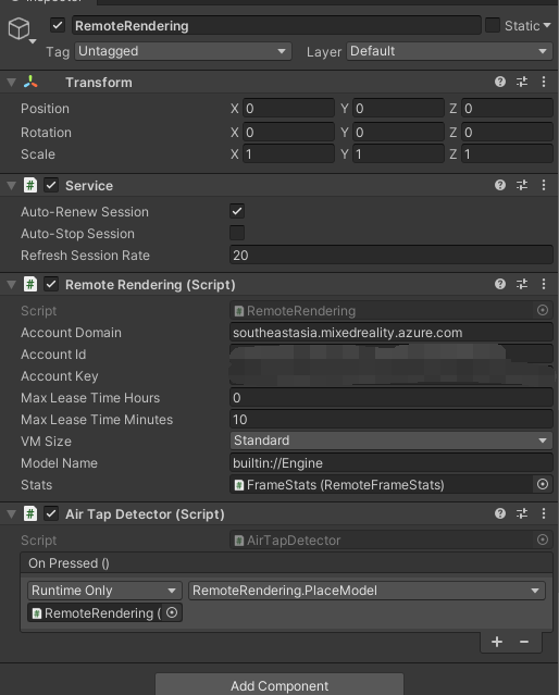Program crashes · Issue #1 · Azure/azure-remote-rendering · GitHub