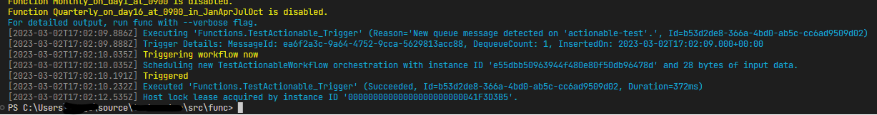 Exception On Starting Orchestration Does Not Result In Function Error · Issue 2412 · Azure