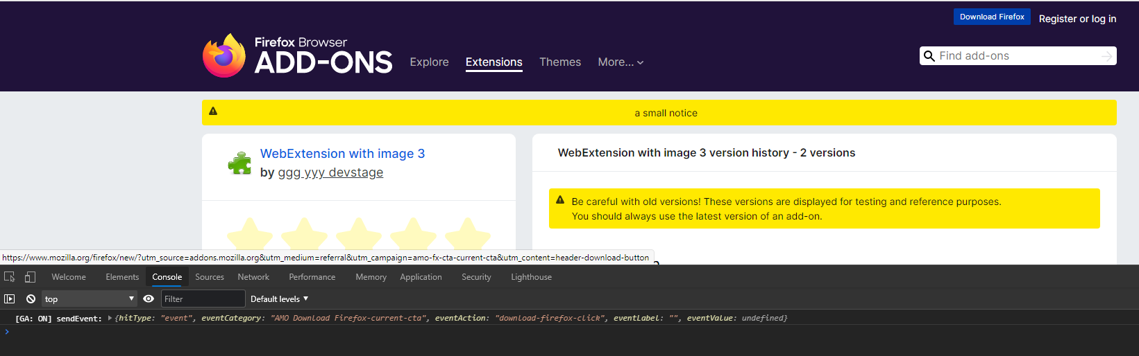 Remove Code Which Allows Events To Be Called On The Server · Issue 14104 · Mozillaaddons · Github 